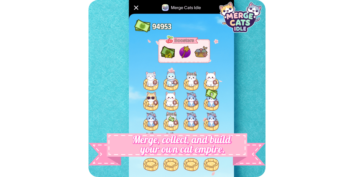 Merge Cats Idle - Merge